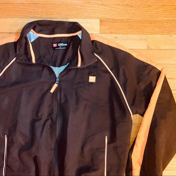 Wilson | Jackets & Coats | Retro Wilson Tennis Windbreaker Jacket ...